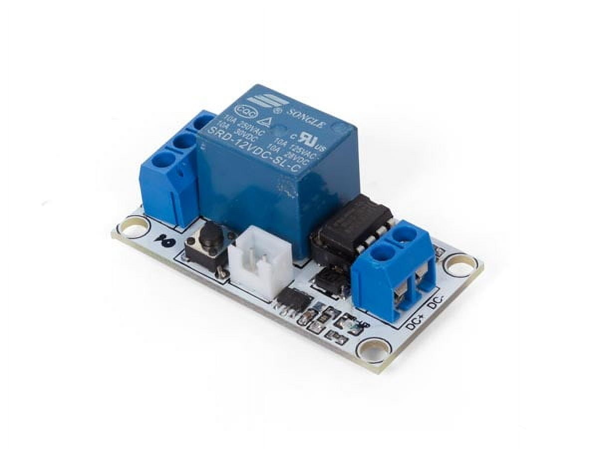 1 Channel Latching Relay Module w/ Touch Bistable Switch 12 V - Walmart.com