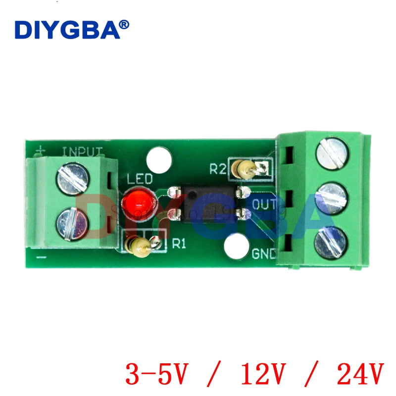 1 Channel Optocoupler Isolation Module PC817 EL817 for PLC Motor ...