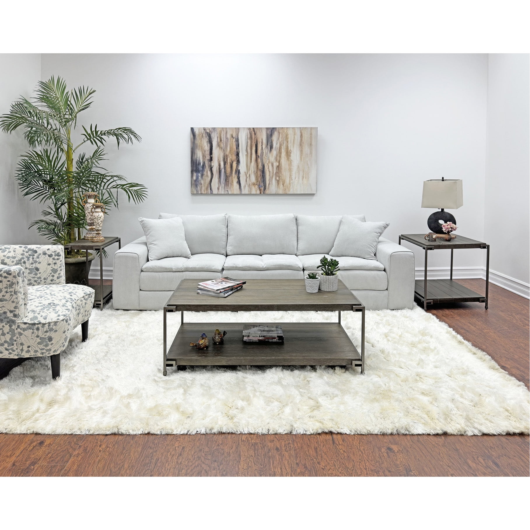 1 Coffee Table and 2 End Tables - Contemporary Set - Primary Living ...
