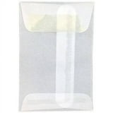 #1 Coin Envelopes (2 1/4 x 3 1/2) - 24lb. Clear Translucent (1000 Qty ...