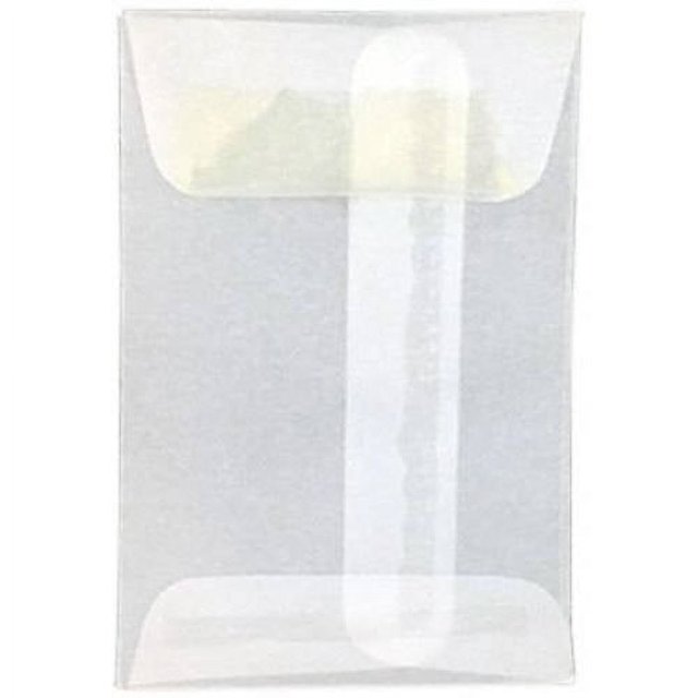 #1 Coin Envelopes (2 1/4 x 3 1/2) - 24lb. Clear Translucent (1000 Qty ...