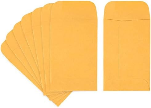 #1 Coin Envelopes 2.25x 3.5 Small Parts Envelope with Gummed Flap for ...