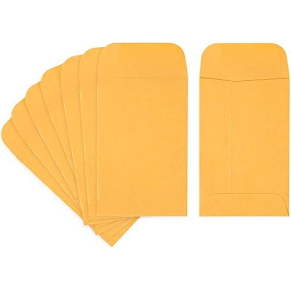 #1 Coin Envelopes 2.25x 3.5 Small Parts Envelope with Gummed Flap for ...