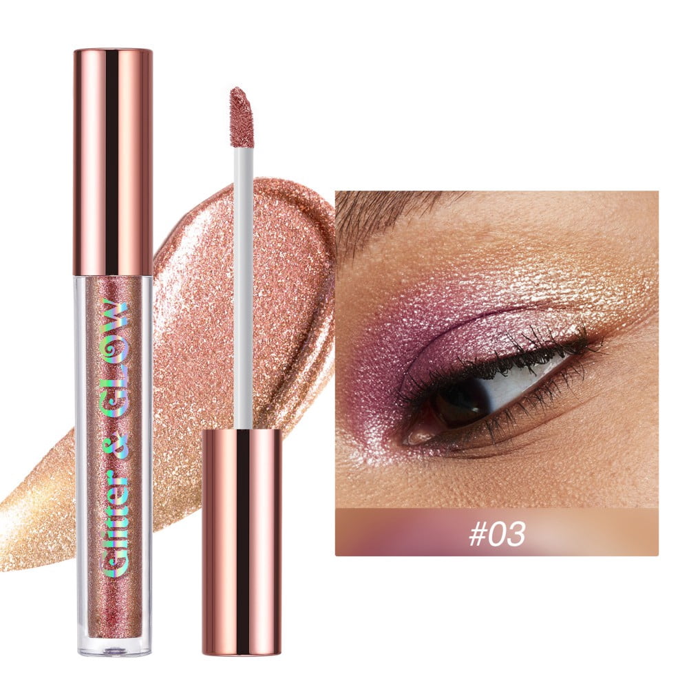1 Color Glitter Chameleon Metallic Liquid Eye shadow Long Lasting and ...