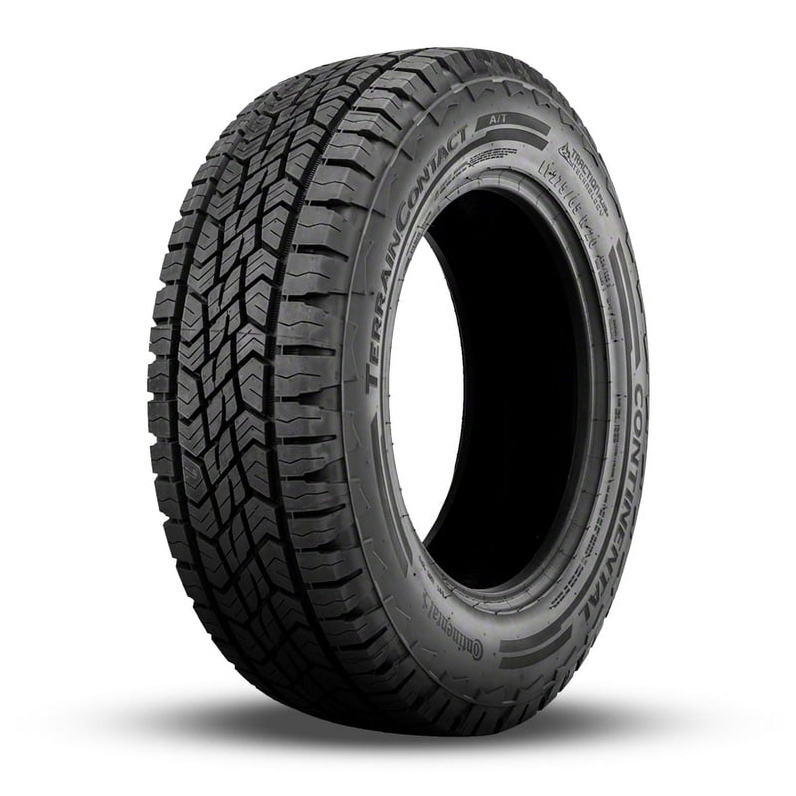 1 Continental TerrainContact A/T 285/45R22 114H XL All Terrain 60K MILE ...