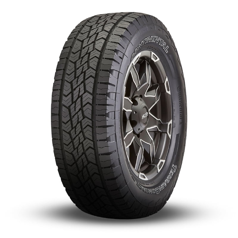 1 Continental TerrainContact A/T OWL 265/70R18 124S All Terrain 60K ...