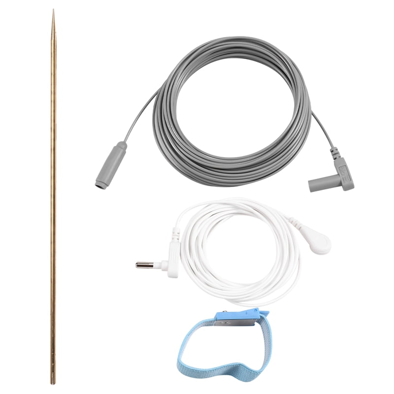 1 * Copper rod 1 * 12m outdoor grounding wire 1 * 4.6m white grounding ...