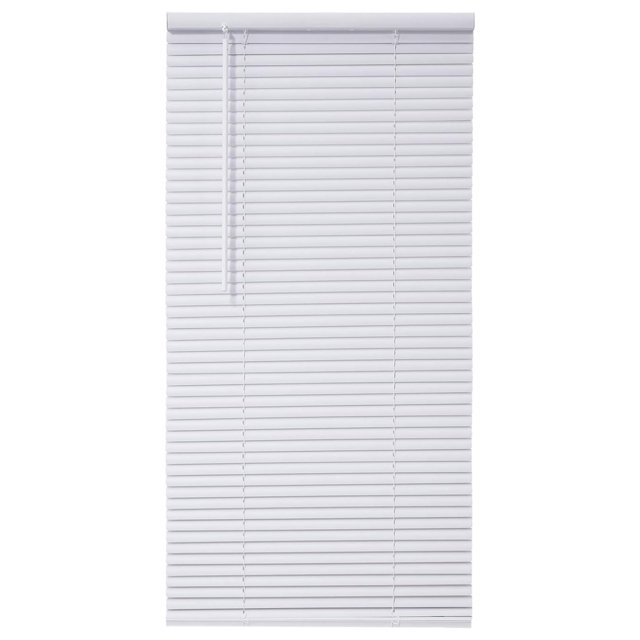 1" Cordless Mini Blind 20"(W) X "(L) White, Light Filtering, Cordless ...