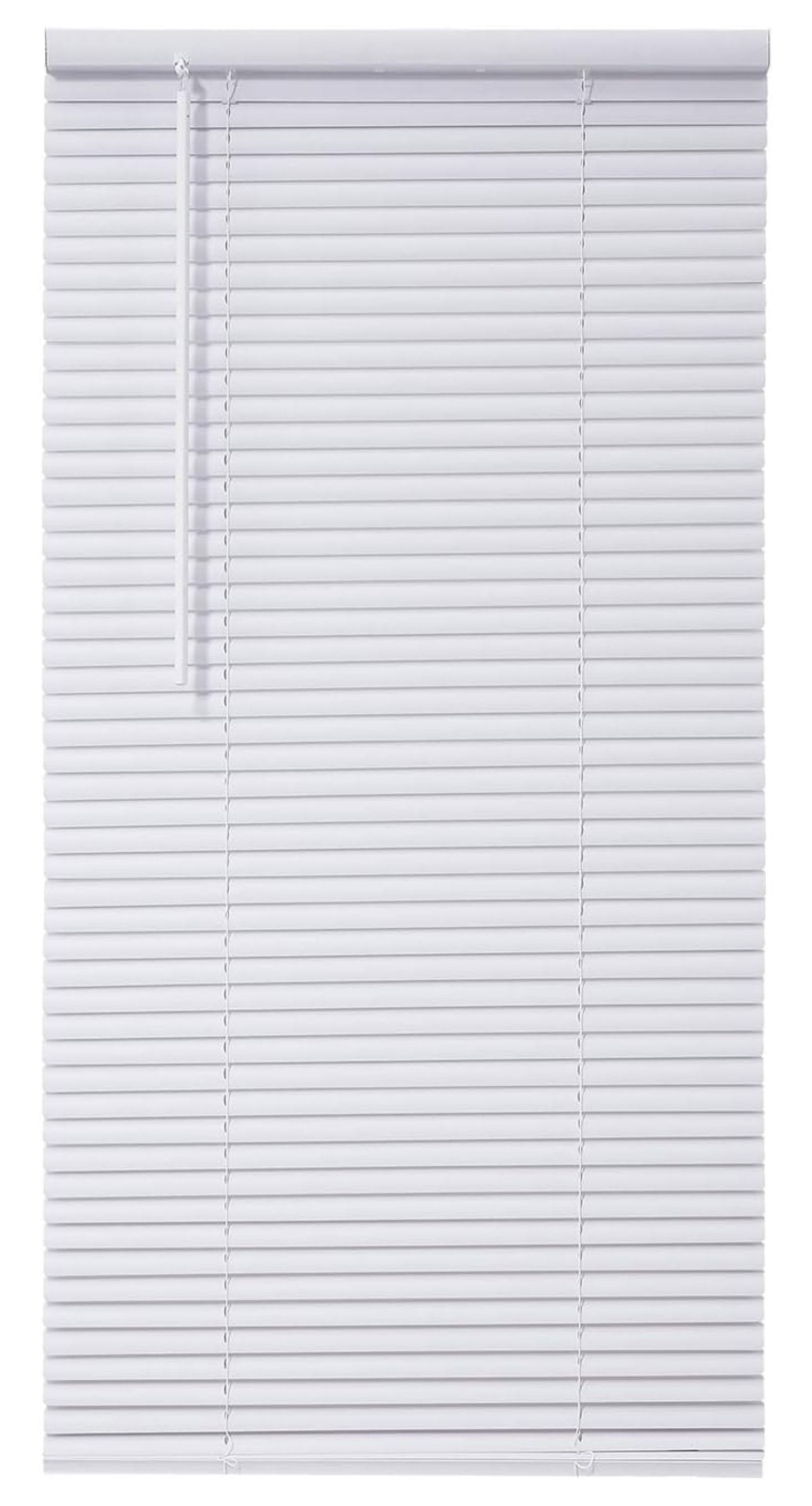 1" Cordless Mini Blind 29"(W) X 54"(L) White, Light Filtering, Cordless ...