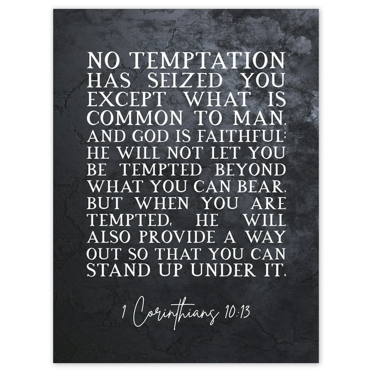 Bible And Temptation Quotes