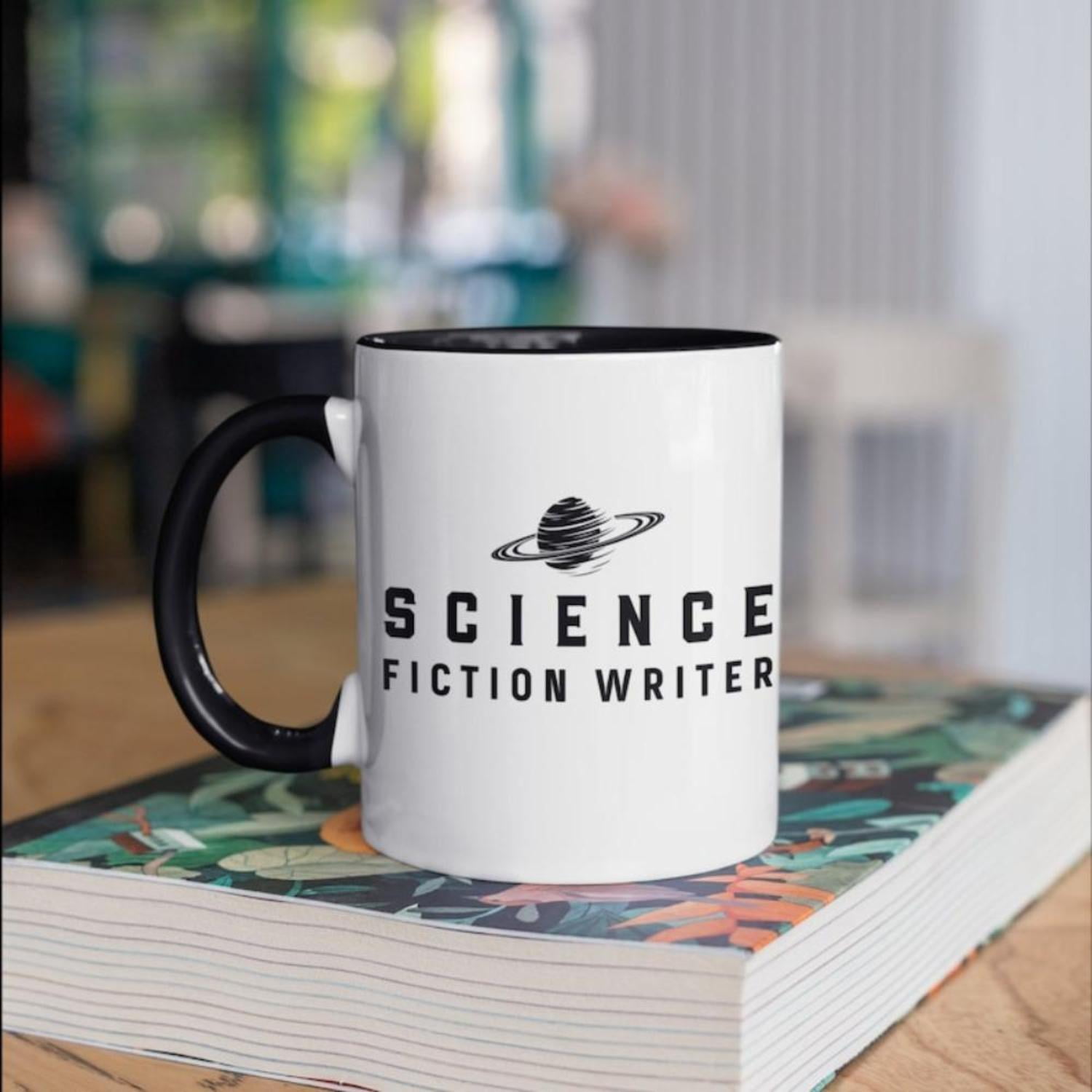 1 Count 11oz Science Fiction Writer Mug Sci Fi Author Coffee Mugs Alien ...