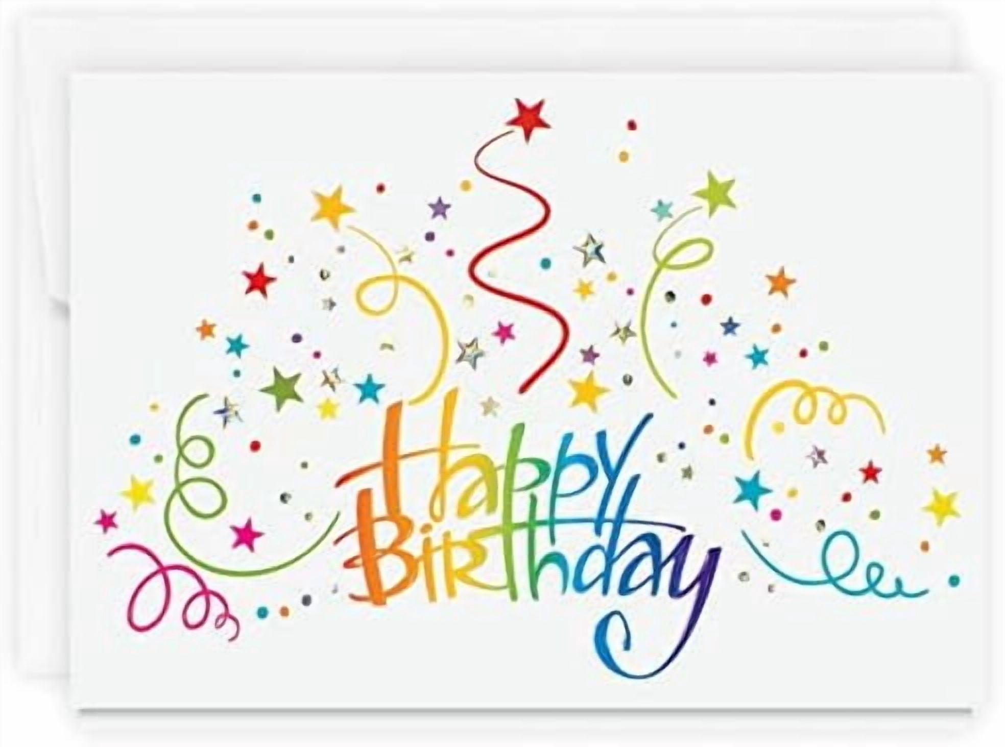 1 Count Card Pack, Birthday Card with Pearl Lined Envelope (Birthday ...