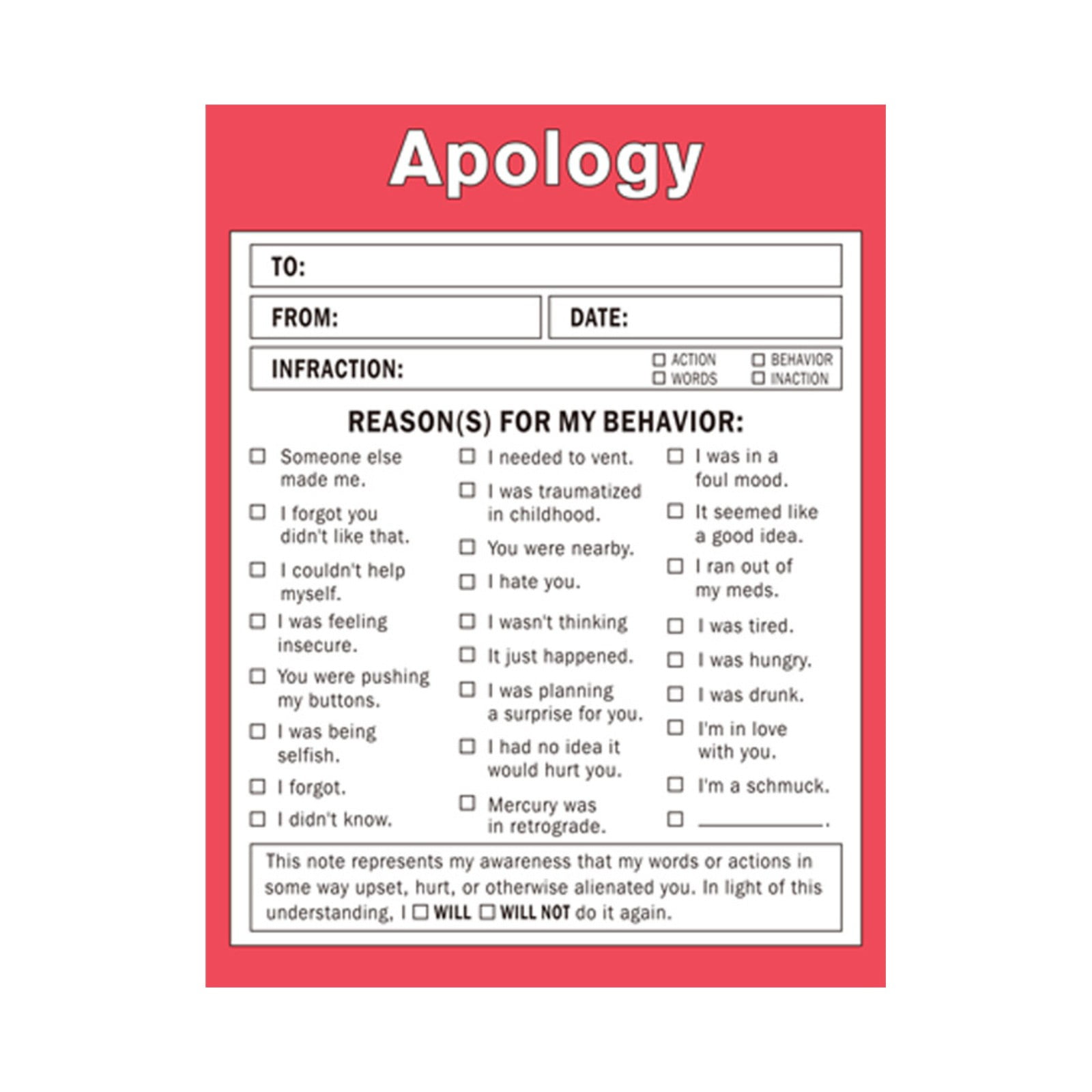 1-Count Knock Knock Attitude of Gratitude Nifty Note Pad, Gratitude ...