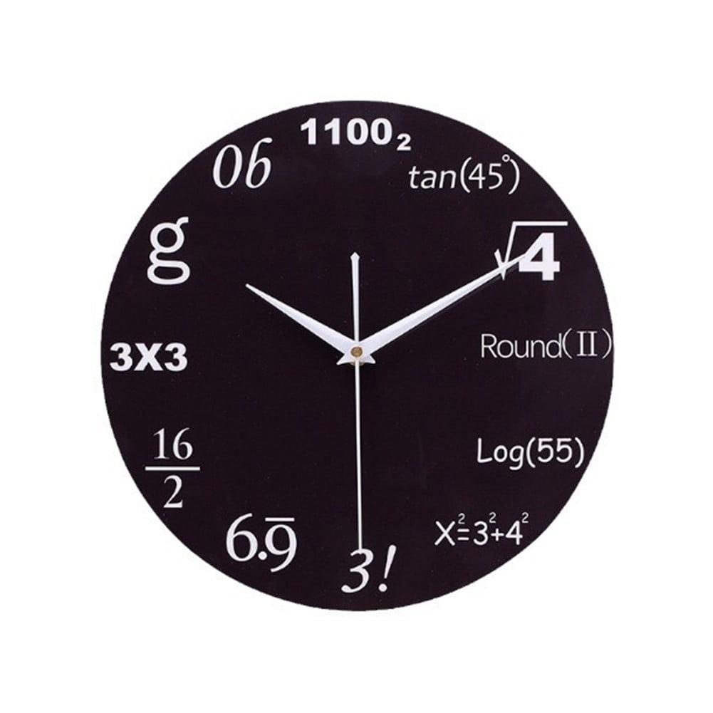 1 Creative Mathematical Formula/Skull Wall Clock Home Decorative Wall ...