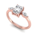 1 Ct Lab Grown Diamond Engagement Ring for Women, IGI Certified D Color ...
