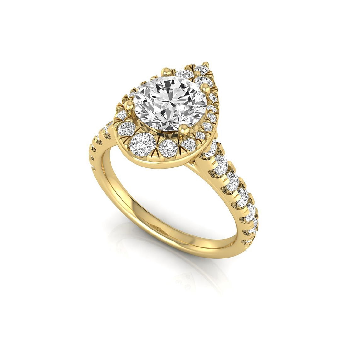 1 Ct Lab Grown Diamond Engagement Ring for Women, IGI Certified D Color ...