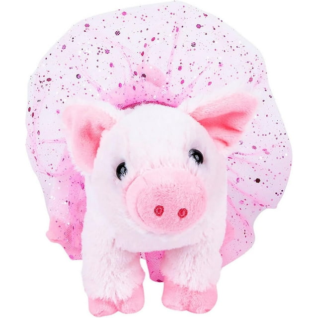 1 Cute Pig in Tutu Plush Stuffed Animals - Adorable Piggy Soft and ...