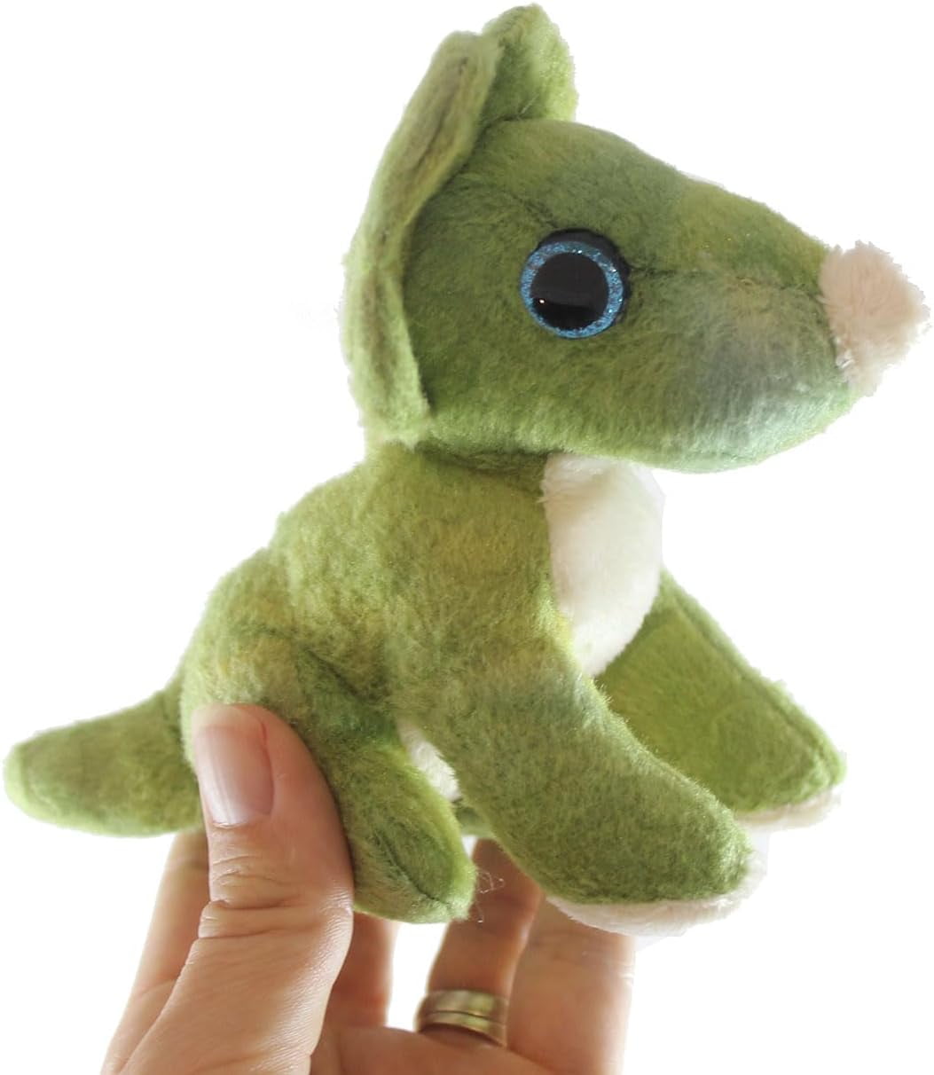 1 Cute Triceratops Dino Plush Stuffed Animals- Adorable Mini Plushie ...