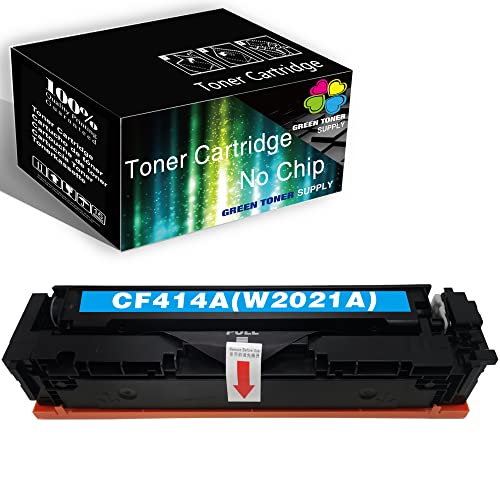 (1 Cyan) 414A | Cyan Compatible W2020A Toner Cartridge Replacement for ...