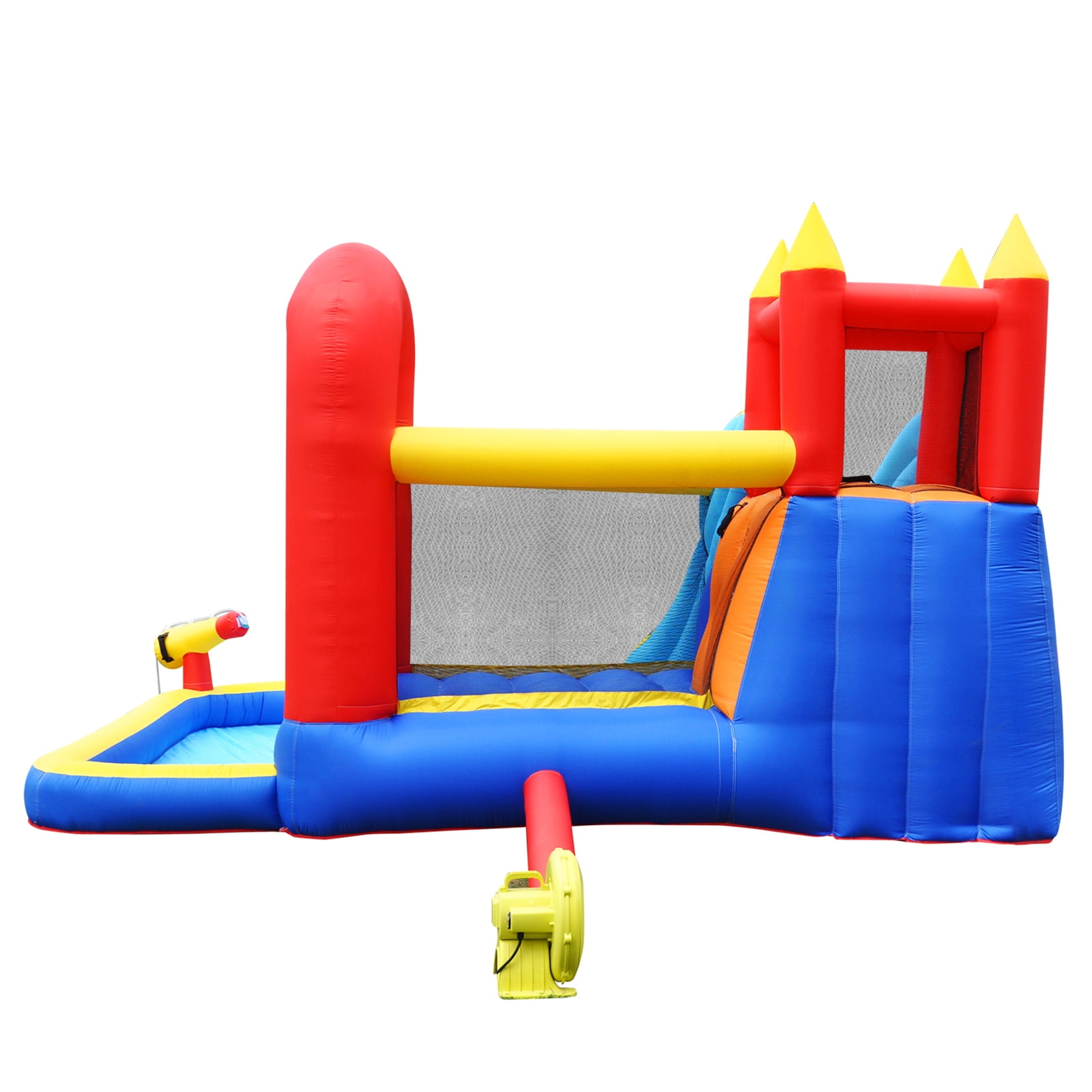 1. Deluxe Inflatable Castle with Slide and Ball Pit2. Durable, Safe and ...