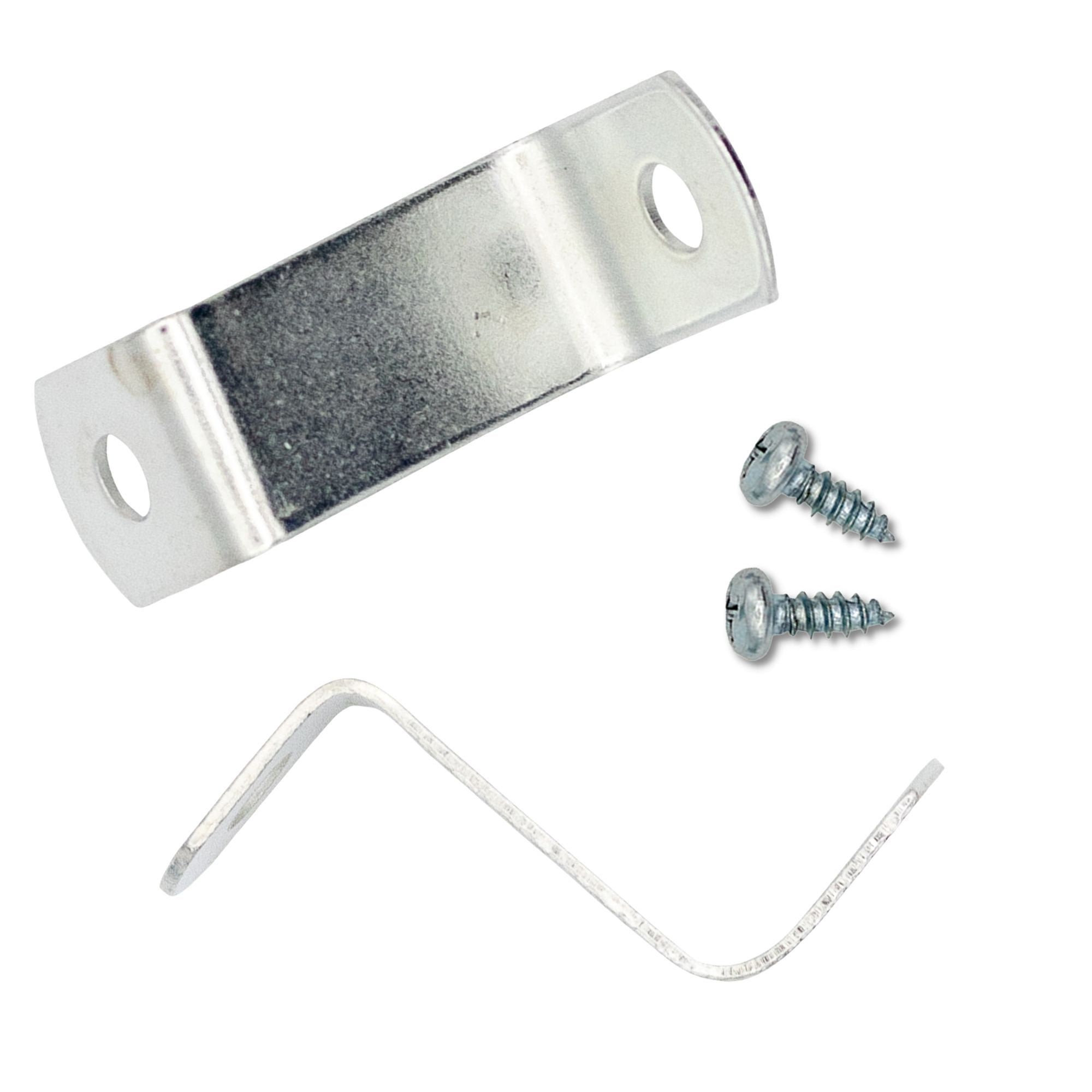 1" Depth Flat Offset Mounting Canvas Clips for Picture Framing - #6 X 3 ...