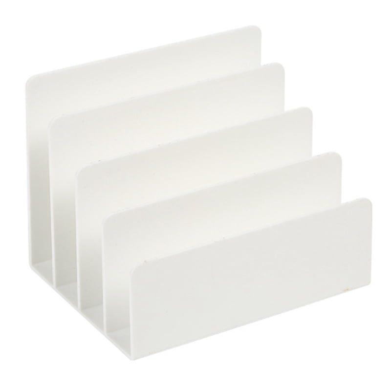 1 * Desktop file storage rack-White - Walmart.com