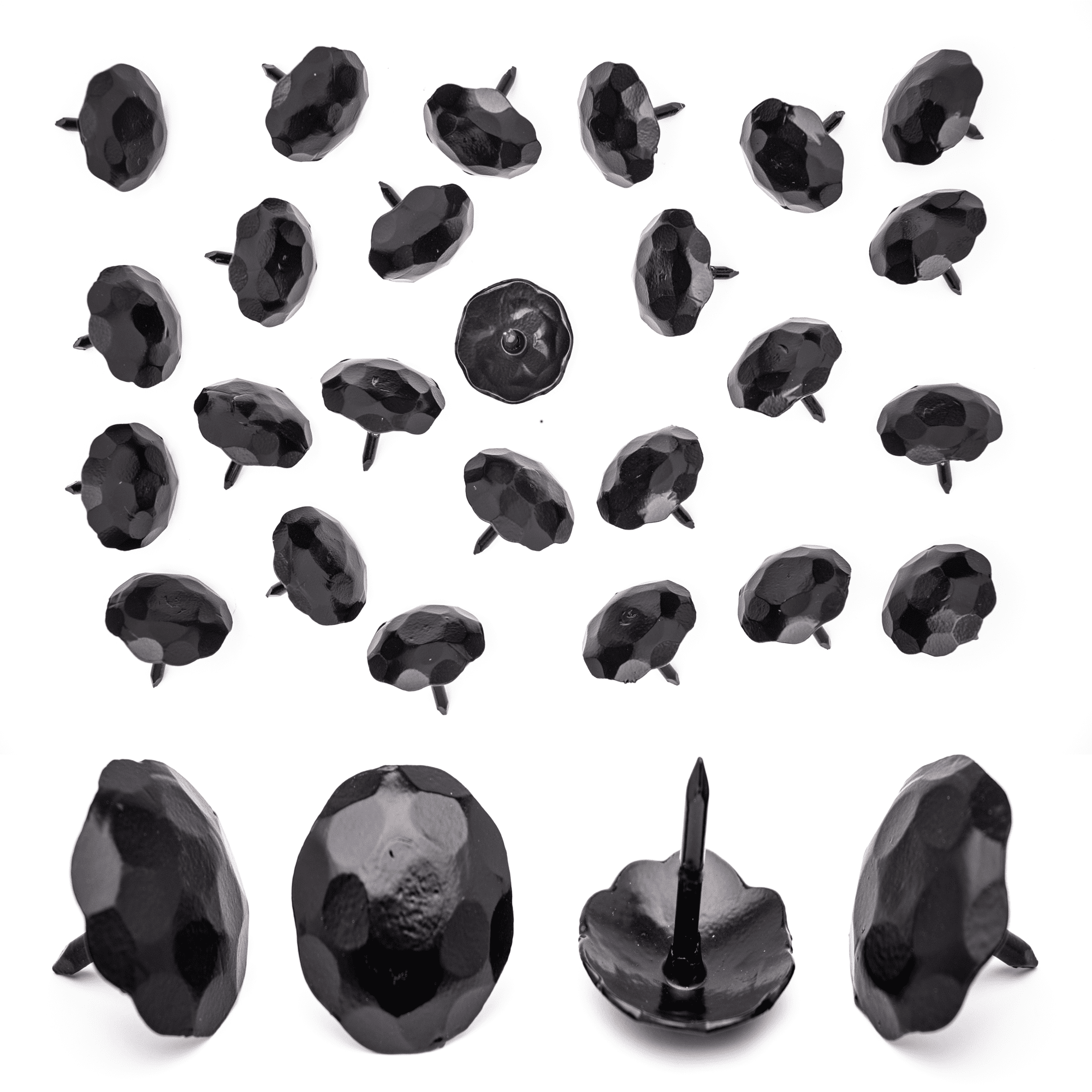 1" Diameter Decorative Nails Door Clavos Hammered Iron Hand Crafted for ...