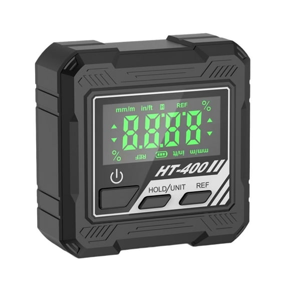 1. Digital Angles Finder Auto-Rotating LED Display Double Mode Base for ...