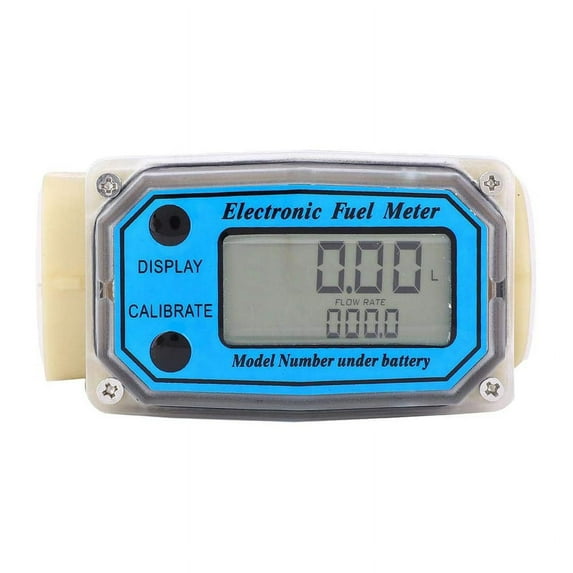 1″ Digital for Turbine Flow Meter Gas Oil Fuel Flowmeter Pump Flow ...