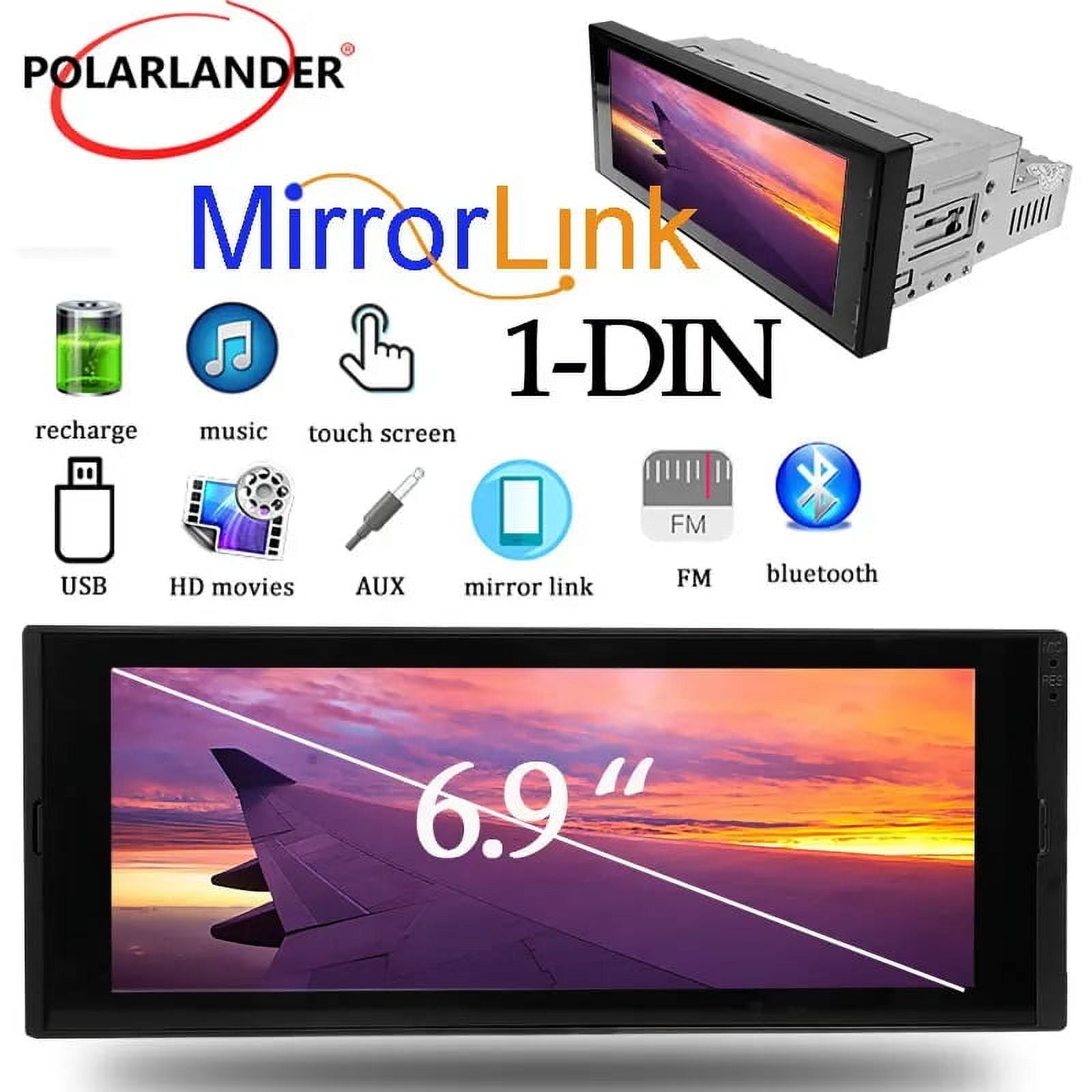 Polarlander Radio Car In-Dash Unit - Walmart.com