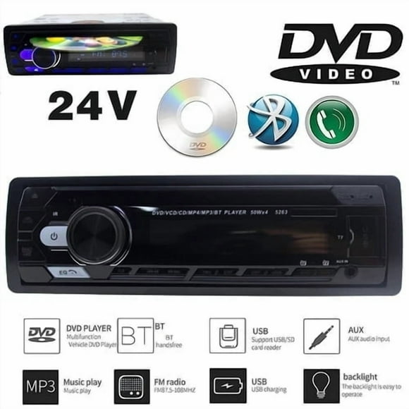 Single DIN DVD Players