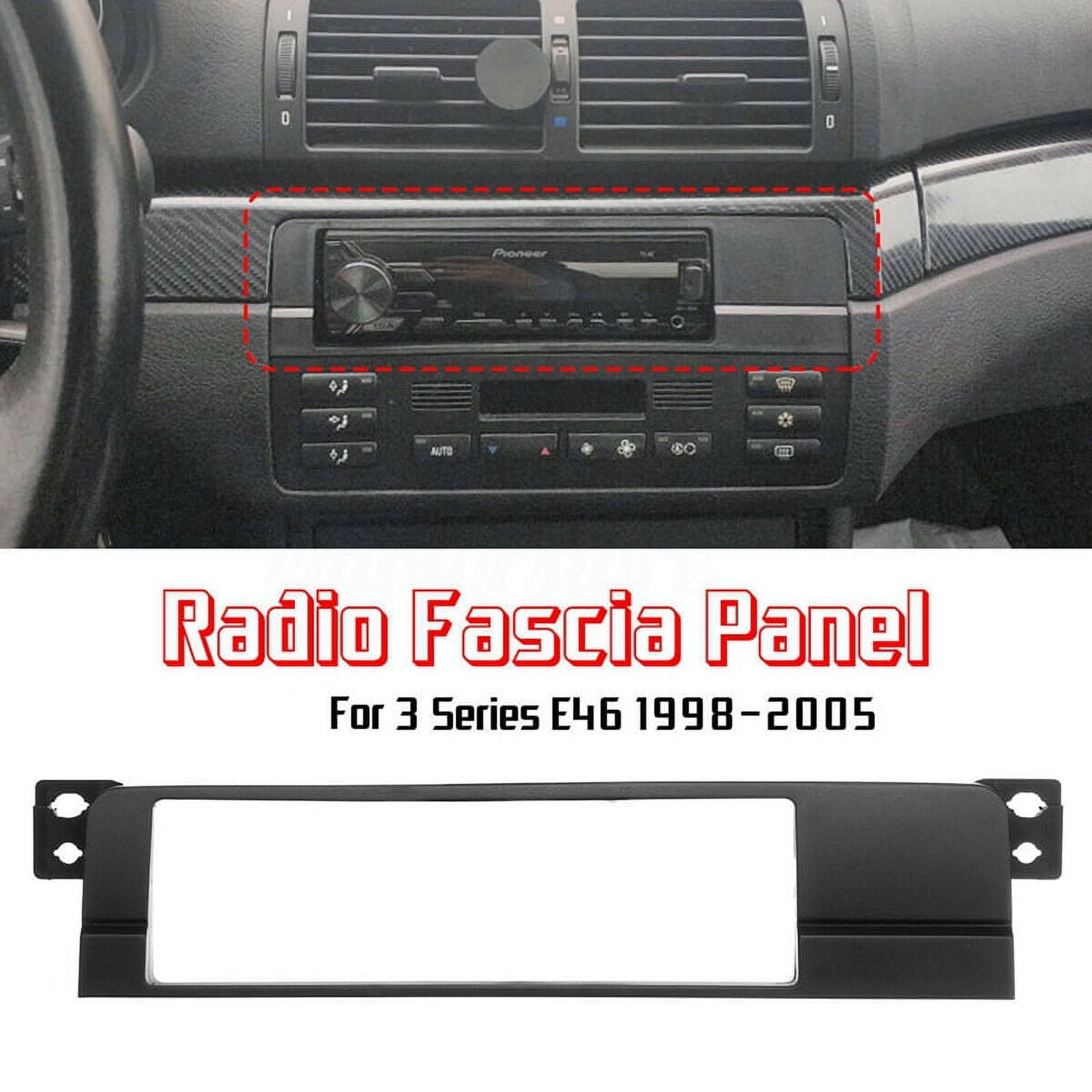 1 Din Car Stereo Radio Fascia Facia Panel Plate Adapter For -BMW 3 ...