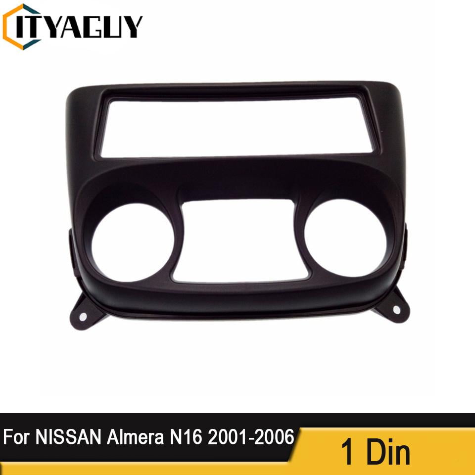 1 Din Fascia for Nissan Almera N16 2000-2006 Radio DVD Stereo Panel ...