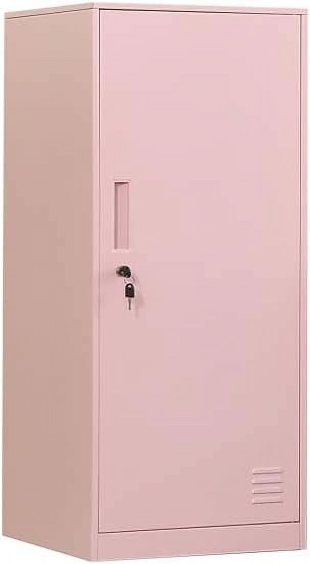 1 Door Metal Vertical Storage Locker for Kids Bedroom, Children Room ...