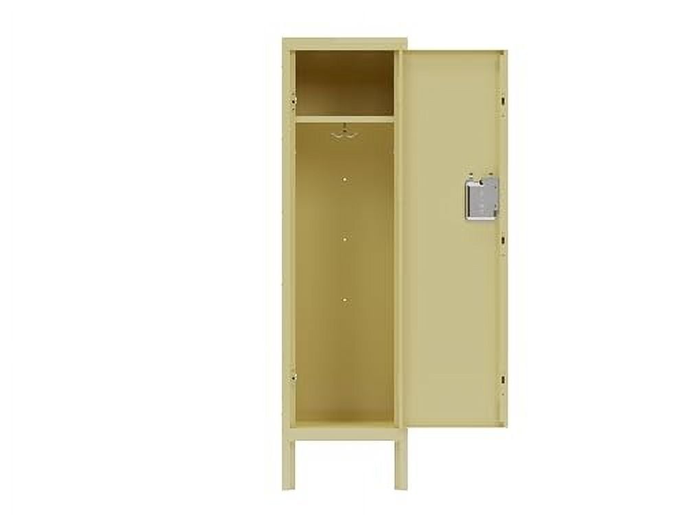 1 Door Tall Single Metal Locker-Retro Style Storage Cabinet-Industrial ...