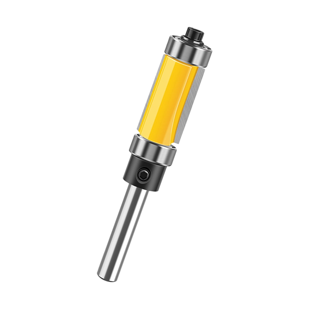 1. Double Bearing Trimming Router Bit with 1/4" Shank for Laminate ...
