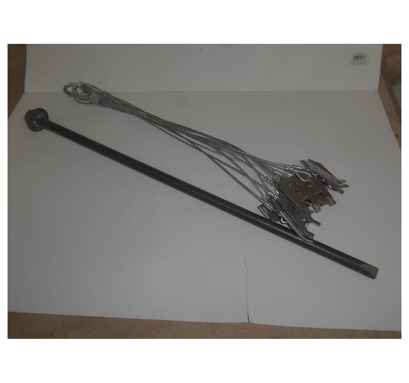 1 Dozen FANG Anchors w/ 18" Cable & Driver, and Stakes - Walmart.com