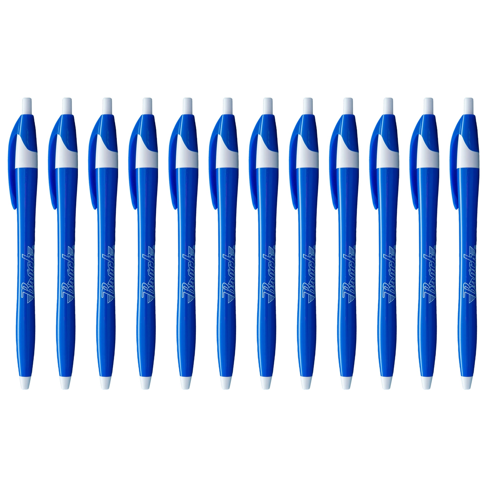 1 Dozen Stick Pens Black Ink Smudge Proof Clean Clear Lines Writing ...