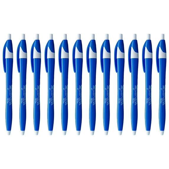 1 Dozen Stick Pens Black Ink Smudge Proof Clean Clear Lines Writing ...