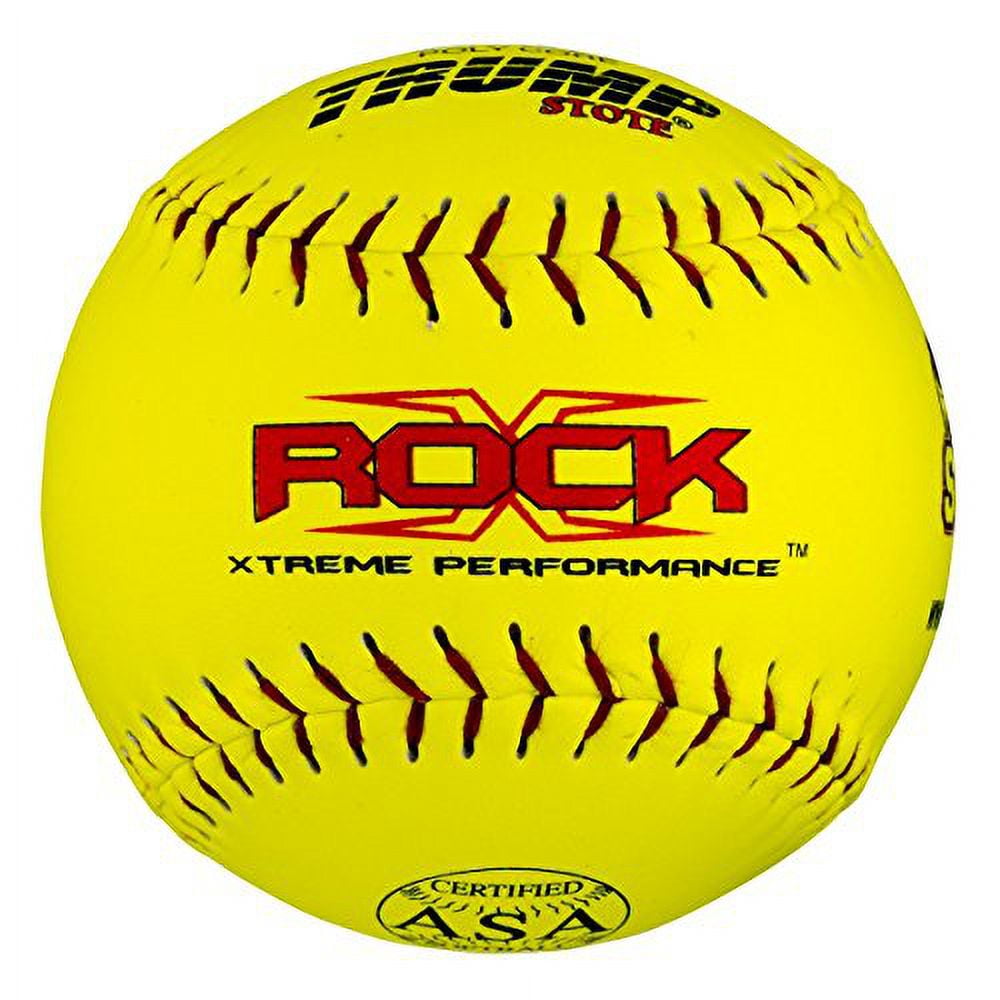1 Dozen Trump X-Rock ASA 12" Softballs - 44cor/.375 Compression (X-Rock ...