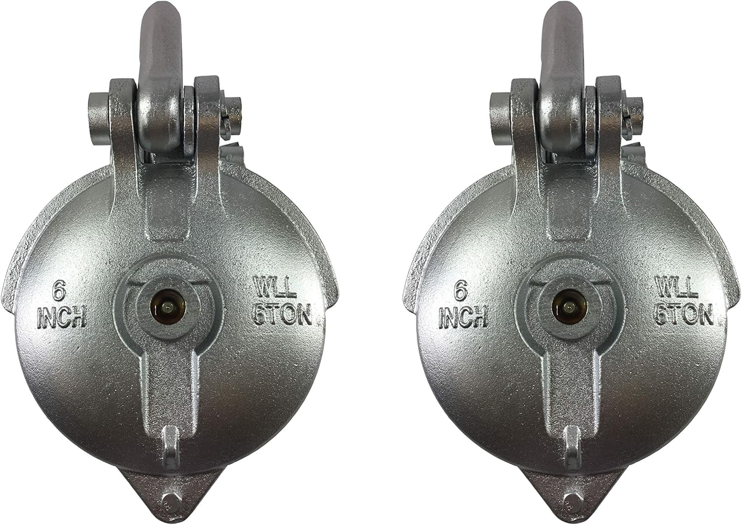 1 EA 2 EA Snatch Block, Yarding Block Wire Rope Cable Pulley 3" 4" 5" 6 ...