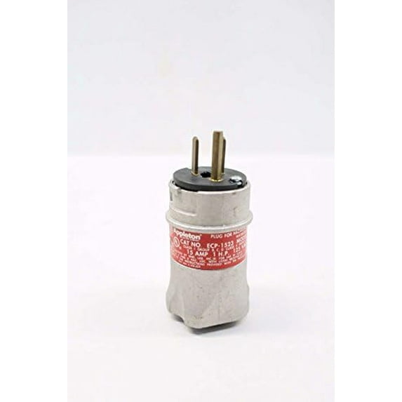 1- ECP-1523 MODEL D 125V-AC 15A AMP 3P PLUG ECP1523 HAZARDOUS EXPLOSION ...