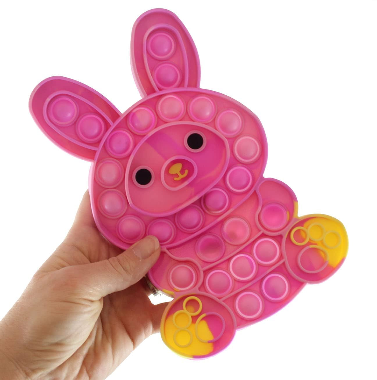 1 Easter Bunny Bubble Pop Fidget Toy - Easter Themed Small Toys ...