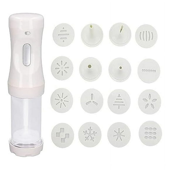 Electric Cookie Press Set for Baking and Decorating Home Kitchen Tools