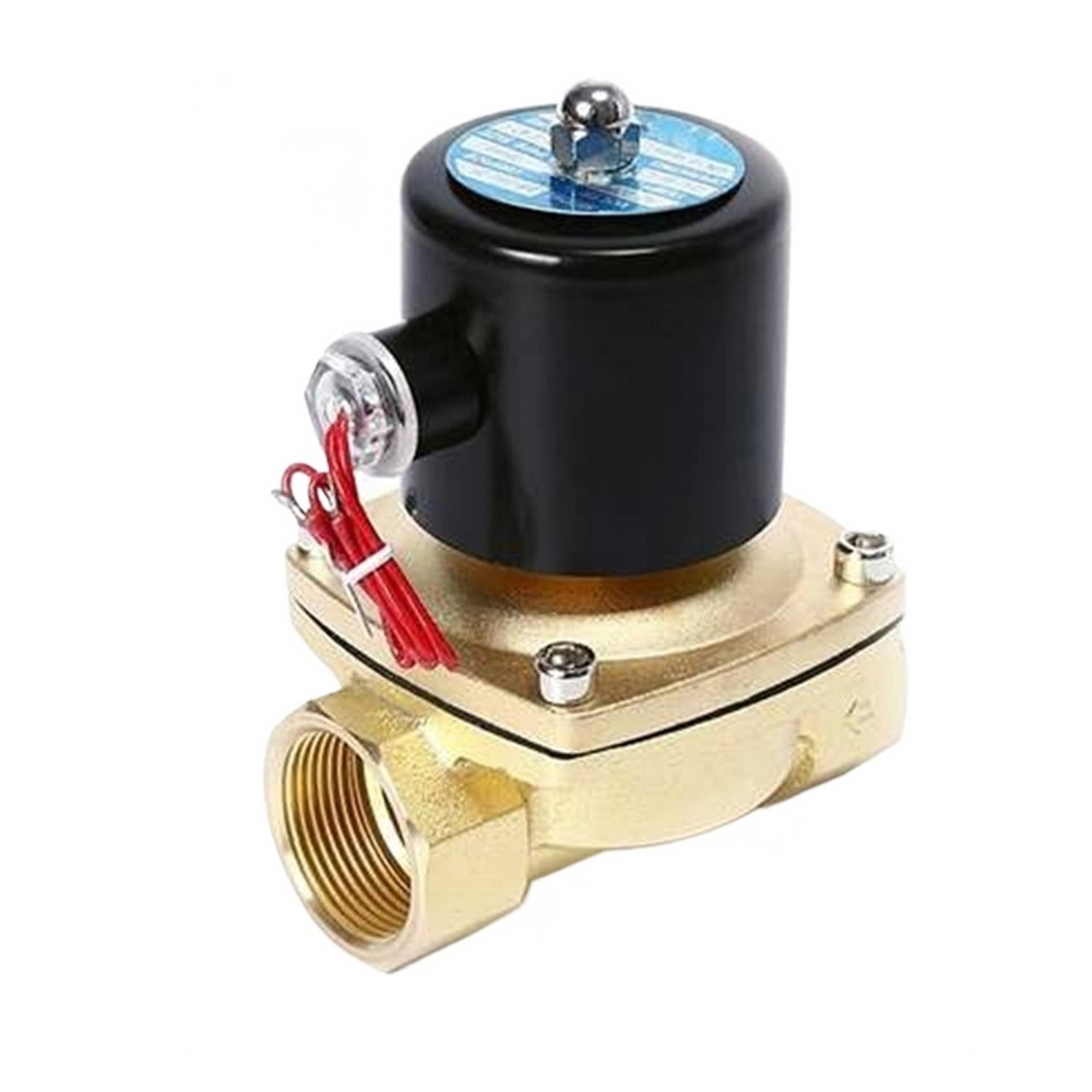 1" Electric Solenoid Valve DN8 DN10 DN15 DN20 DN25 N/C Pneumatic Valve For Water Oil Air ...