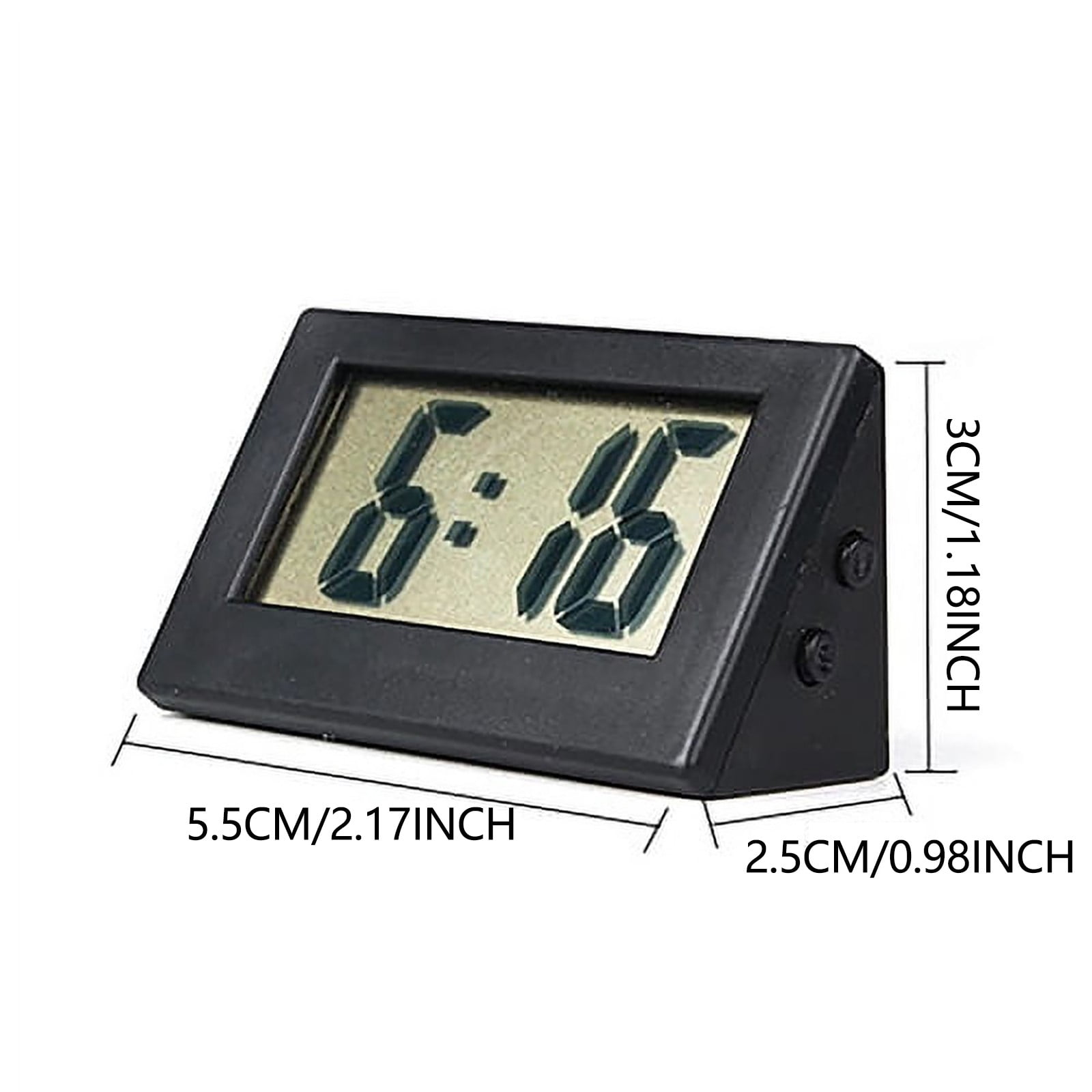 1*Electronic Clock Mini Car Clock Car Clock Auto Car Truck Time Vehicle ...