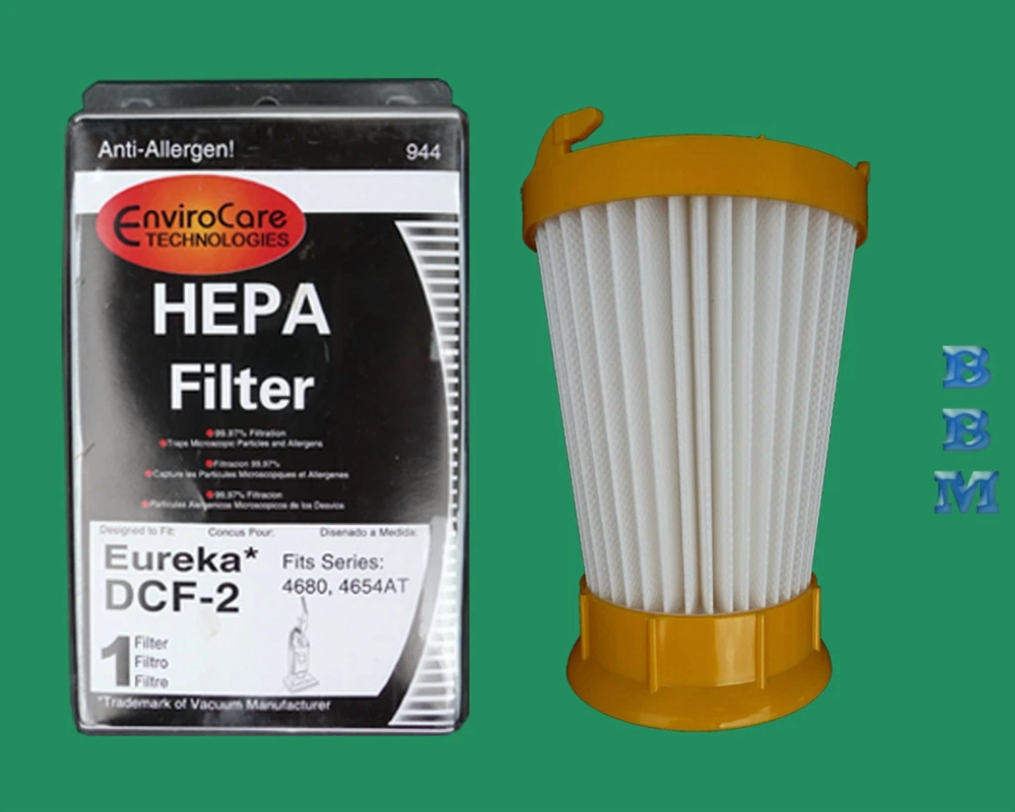 1 Eureka Dcf2 61805-4 Hepa Filter Whirlwind Cyclonic Victory 4600 ...