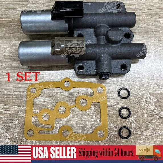 1*FOR HONDA ACCORD TRANSMISSION DUAL LINEAR SHIFT SOLENOID+GASKET 28250 ...