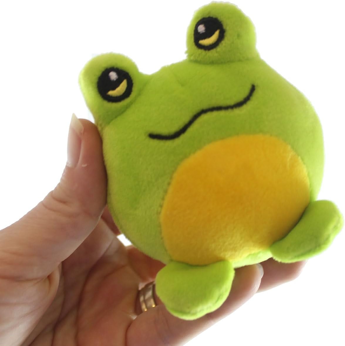 1 FROG Cute Ball Plush Stuffed Animals- Adorable Mini Plushie Stuffie ...