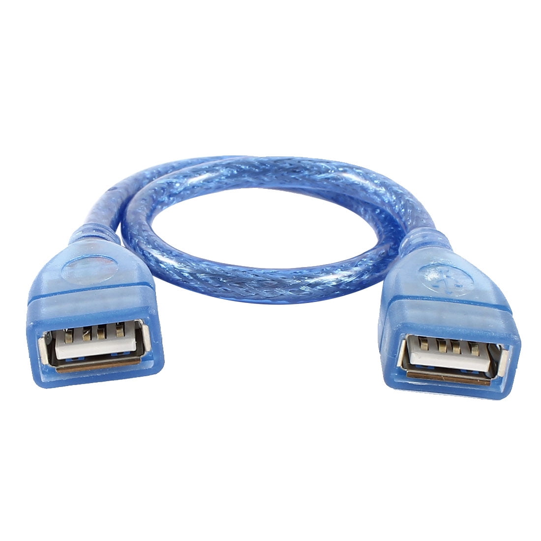 1 Feet Blue Type A Female to Female U 2.0 Extension Cable Cord ...